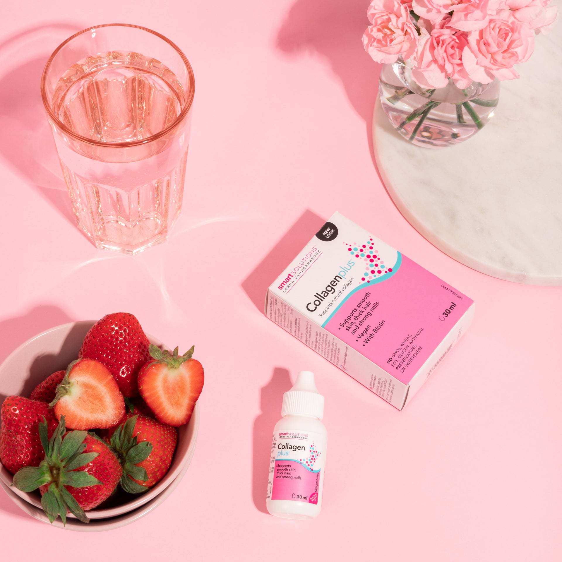 Collagen Plus Liquid Drops | Vegan Hair, Skin & Nail Support – Smart ...